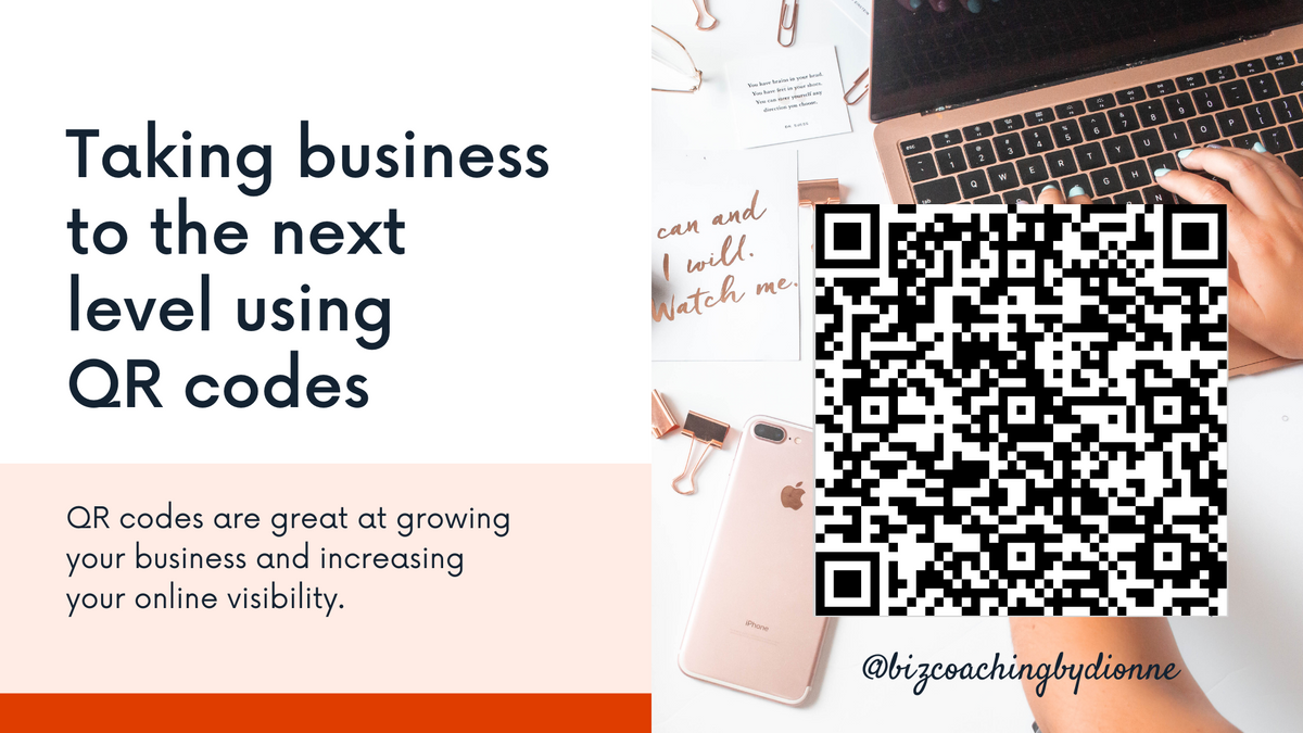 Taking business to the next level using QR codes — Body Essence by Dionne